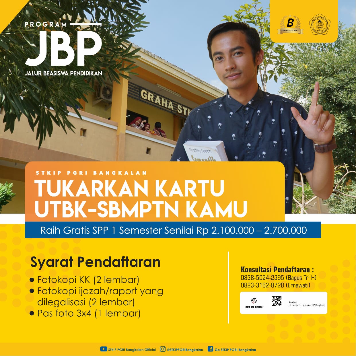 Program Jalur Beasiswa Pendidikan - STKIP PGRI Bangkalan